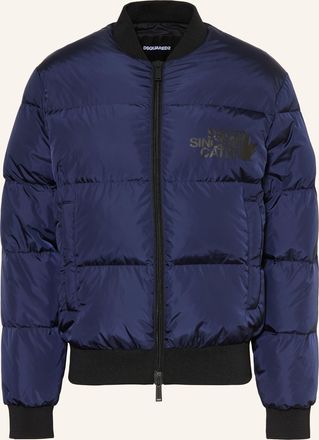 Dsquared2 Daunenjacke Easy Puffer blau