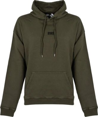 Dsquared2 Icon Loose Fit Hoodie - - Sweatshirts & Hoodies - Herren - Gr&uuml;n - S