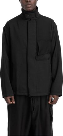 Yohji Yamamoto Homme, Vestes, Noir, Taille: S Utility Blouson