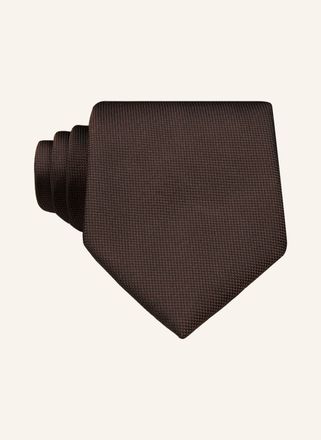 HUGO BOSS Krawatte braun