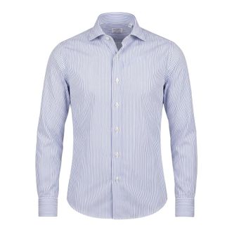Borriello Gestreiftes Hemd - - Shirts - Herren - Blau - 4XL