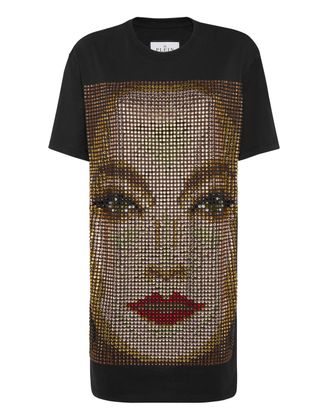Philipp Plein T-Shirt Short Dresses Face