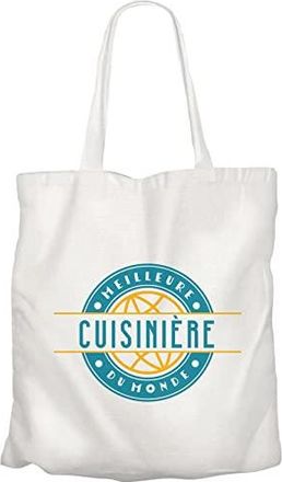 Fabulous Grand Sac Shopping Plage Etudiant Texte Personnalisable Meilleure du Monde Globe Style Francais Typographie Cadeau Anniversaire Sport Passion