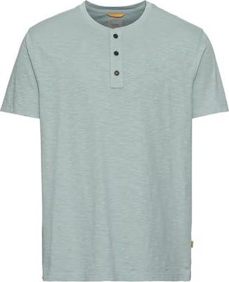 Camel Active 409474/9t04 Chemise Henley, Vert, 5XL Hommes