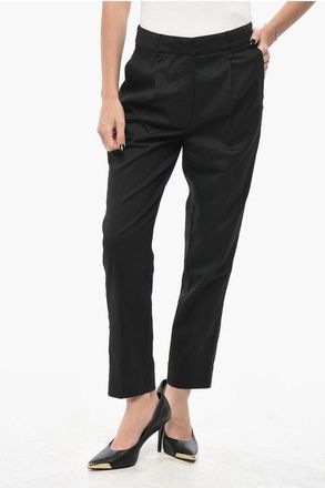 AllSaints 4-Pocket Trousers with Satin Side Stripes size 38
