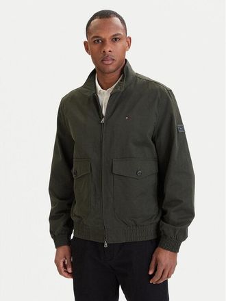 Tommy Hilfiger &Uuml;bergangsjacke Harrington MW0MW42507 Gr&uuml;n Regular Fit