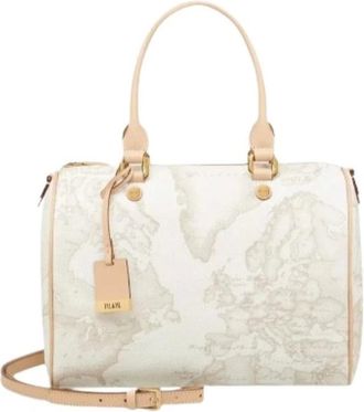 Alviero Martini 1A Classe Femme, Sacs, Blanc, Taille: ONE Size Bauletto Medio D080 6188 0900