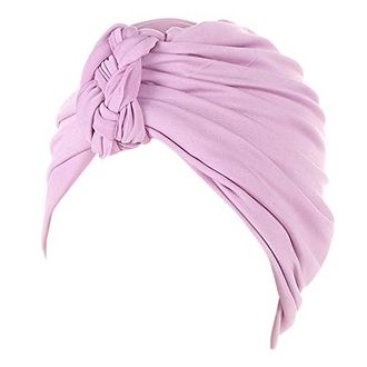 Generic Chapeau de t&ecirc;te ethnique pour femme Cancer Couverture turban Bandeau dentra&icirc;nement, violet, Taille unique