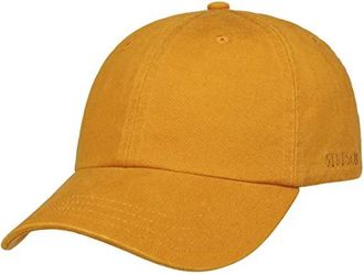 Stetson Casquette Rector Femme/Homme - Protection UV de Soleil Boucle en métal, avec visière Printemps-été - Taille Unique Moutarde