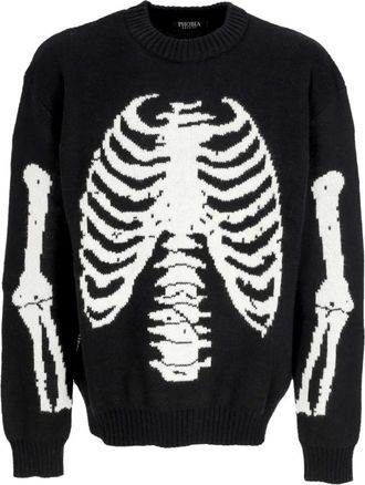 Phobia Archive Homme, Pulls, Noir, Taille: XL Bones Jumper