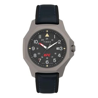 Timex Homme, Accessoires, Gris, Taille: ONE Size Montre Analogique UFC Reveal