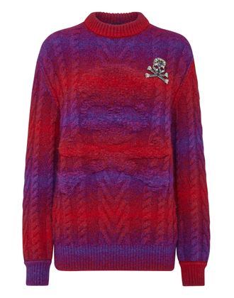 Philipp Plein Rundhalspullover Skull&Bones