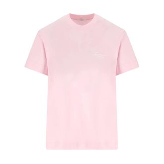 Givenchy T-Shirt aus Baumwolle mit Stamp-Print - - Tops - Damen - Rosa - XS
