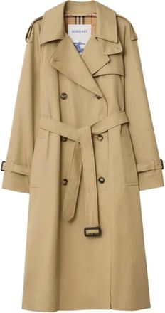 Burberry Femme, Manteaux, Beige, Taille: 34 FR Long Castleford Trench Coat