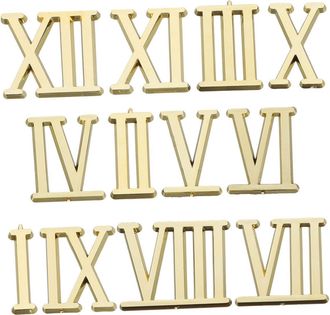 DOITOOL Uhrenziffern Mit Römischen Ziffern Ersatz-uhrenzeiger-Set Reparatur-Uhren-zubehör Ersatzuhrzeiger Für Uhr Mit Römischen Ziffern Uhrenkomponenten-Set F