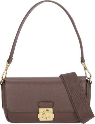 Coccinelle Sac &agrave; bandouli&egrave;re moyen C-Me Lock - Femme - Sacs - Rouge - Taille: ONE Size