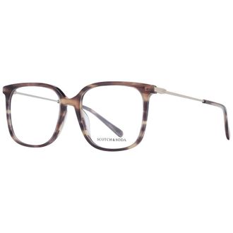Scotch & Soda Femme, Accessoires, Brun, Taille: ONE Size Montures Optiques Femmes Marron Style Carré