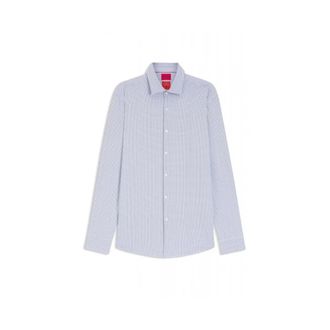 HUGO BOSS Homme, Chemises, Bleu, Taille: 4XL Kenno Shirt