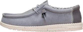 Hey Dude Homme, Chaussures, Gris, Taille: 44 EU Wally Stretch Canvas
