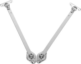 Amosfun 2st&uuml;cke Schrankscharniere Mit Sanftem &Ouml;ffnungsmechanismus Klappbare Deckelst&uuml;tzscharniere Aus Robuste T&uuml;rhalterungen F&uuml;r Schr&auml;nke Und Kisten