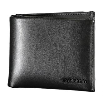 Calvin Klein Homme, Accessoires, Noir, Taille: ONE Size Portefeuille 2 Compartiments