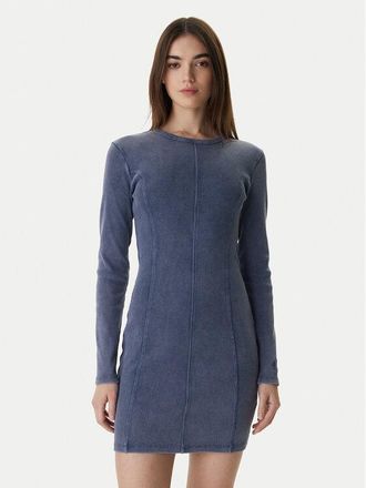 HUGO BOSS Strickkleid Nopal 50552814 Blau Slim Fit