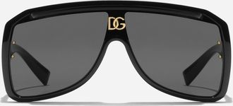 Dolce & Gabbana Dg Crossed Sunglasses - Frau Neuheiten Black Acetat Onesize
