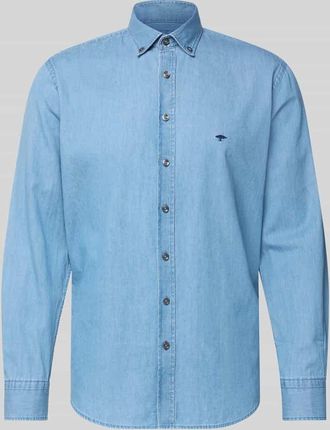Fynch-Hatton Regular Fit Freizeithemd mit Button-Down-Kragen