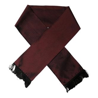 Dolce & Gabbana Foulard Ch&acirc;le - Homme - Accessoires - Rouge - Taille: ONE Size