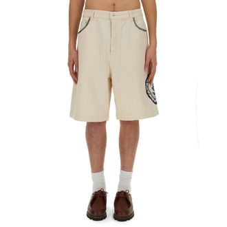 Dr&ocirc;le de Monsieur Homme, Shorts, Beige, Taille: S Shorts d&eacute;contract&eacute;s