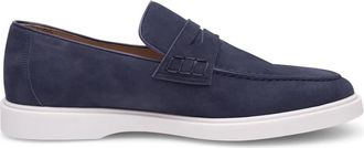 Heinrich Dinkelacker Slipper & Pantoletten - Loafer Genua Penny Loafer V - Gr. 41 (EU) - in Blau - für Damen