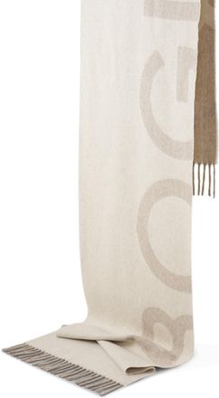 Bogner Wollschal Scarf - Creme/Greige - one_size