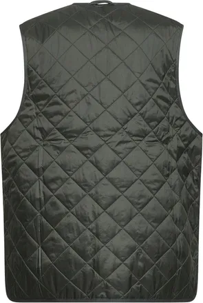 Barbour Diamond-Quilted Nylon Vest - Green