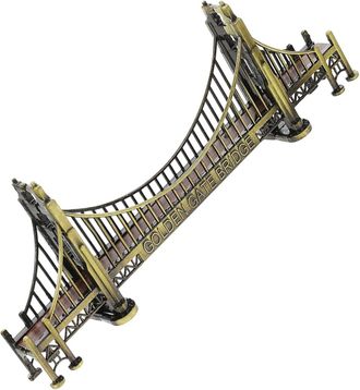 Valiclud Modell Gate Brücke Brückenhandwerksmodell Gebäudemodell Brückenstatue Brückenhandwerksskulptur Brückenskulpturdekor Aus Metallhandwerk