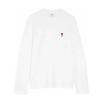 Ami Paris Bag - - Tops - Herren - Wei&szlig; - 2XL