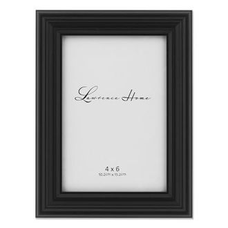 Lawrence Frames 535446 4 x 6 Classique d&eacute;taill&eacute;es Cadre Photo Noir