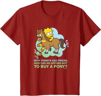 The Simpsons Lisa Simpson Buy a Pony Retro T-Shirt