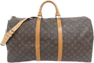 Louis Vuitton unisex, Pre-owned, Brun, Taille: ONE Size Sac Week-end Vintage Pre-owned