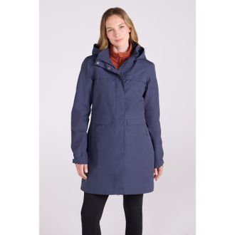 Mountain Warehouse Cloudburst Jacke, wasserfest f&uuml;r Damen (Marine)