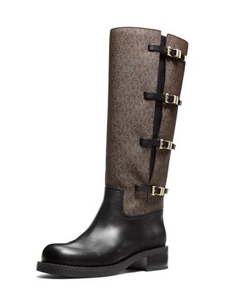 Michael Kors DARRINGTON BOOT BROWN BLK Femme, EU 36.5