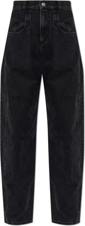Isabel Marant Lisha Hose - - Jeans - Damen - Schwarzk - M