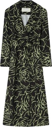 Dries Van Noten Femme, Manteaux, Multicolore, Taille: 38 FR Manteau Ceintur&eacute;