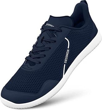 Giesswein Barefoot Femmes Bleu oc&eacute;an 39 - Chaussures Pieds Nus en Laine m&eacute;rinos pour Femmes, Baskets de Fitness pour Le Sport en Plein air, Chaussures de Trail,