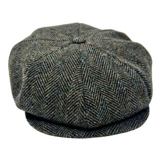 Gran Sasso Shetland Cap - - Accessories - Herren - Grau - L