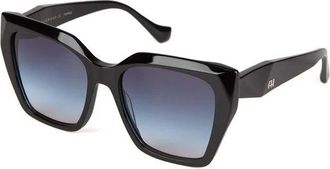 Ana Hickmann Femme, Accessoires, Noir, Taille: 55 MM Lunettes de soleil en ac&eacute;tate