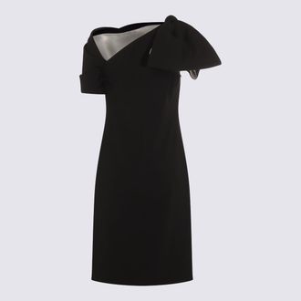 Max Mara Womens Off-Shoulder Dress Black
