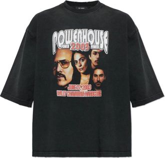 Willy Chavarria Homme, Tops, Noir, Taille: S Exceptional T-Shirt