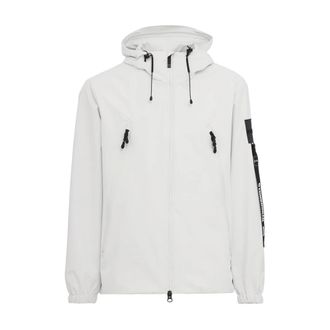 Outhere Giacca con cappuccio Helios Hydroshield - - Sport - Herren - Wei&szlig; - S
