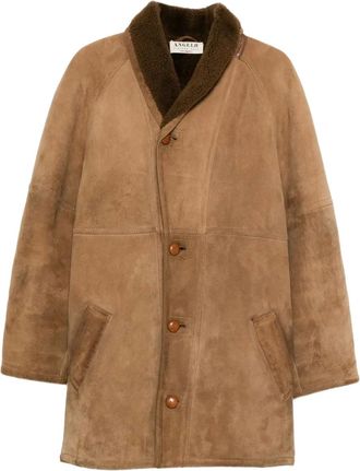 A.N.G.E.L.O. Vintage Cult manteau en peau de mouton retournée (années 1980) - Marron