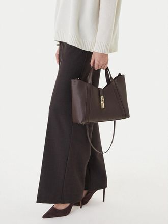 Furla Handtasche Furla Goccia Shopper Bag S WB01789 BX3353 KH 2460S Braun